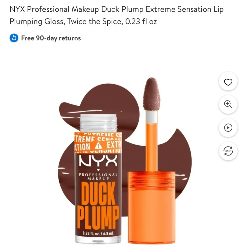 NYX | Makeup | Nyx Nwt Duck Plum Lip Gloss In Twice The Spice 2 Tubes ...